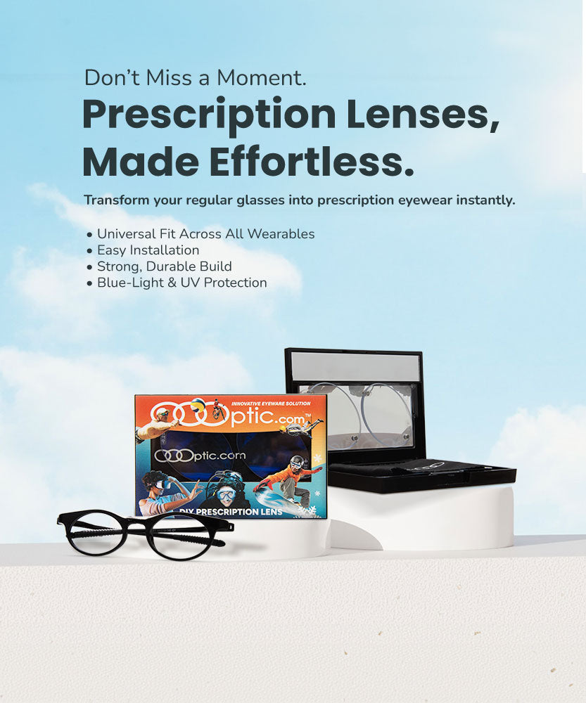 OOOptic – Magnetic Prescription Lenses for Any Eyewear